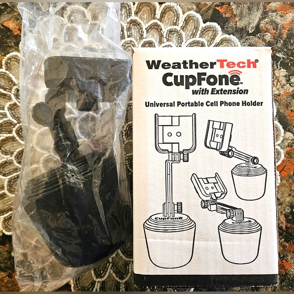 Cell Phones & Accessories | Black Brand New Weathertech Cupfone In ...